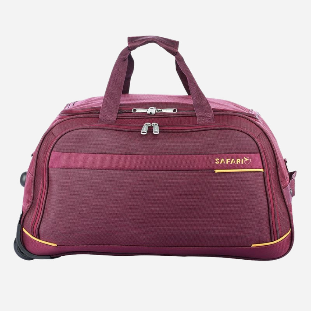 Buy Red Safari Celsius 67 Rolling Duffle Bag With Wheels