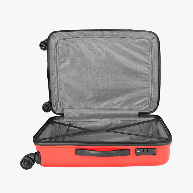 Buy Safari Xylo 69 cm Red Trolley Bag with Dual Wheels