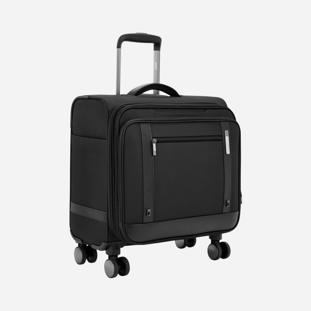 Buy Safari Select Falcon Overnighter Black Laptop Trolley Bag