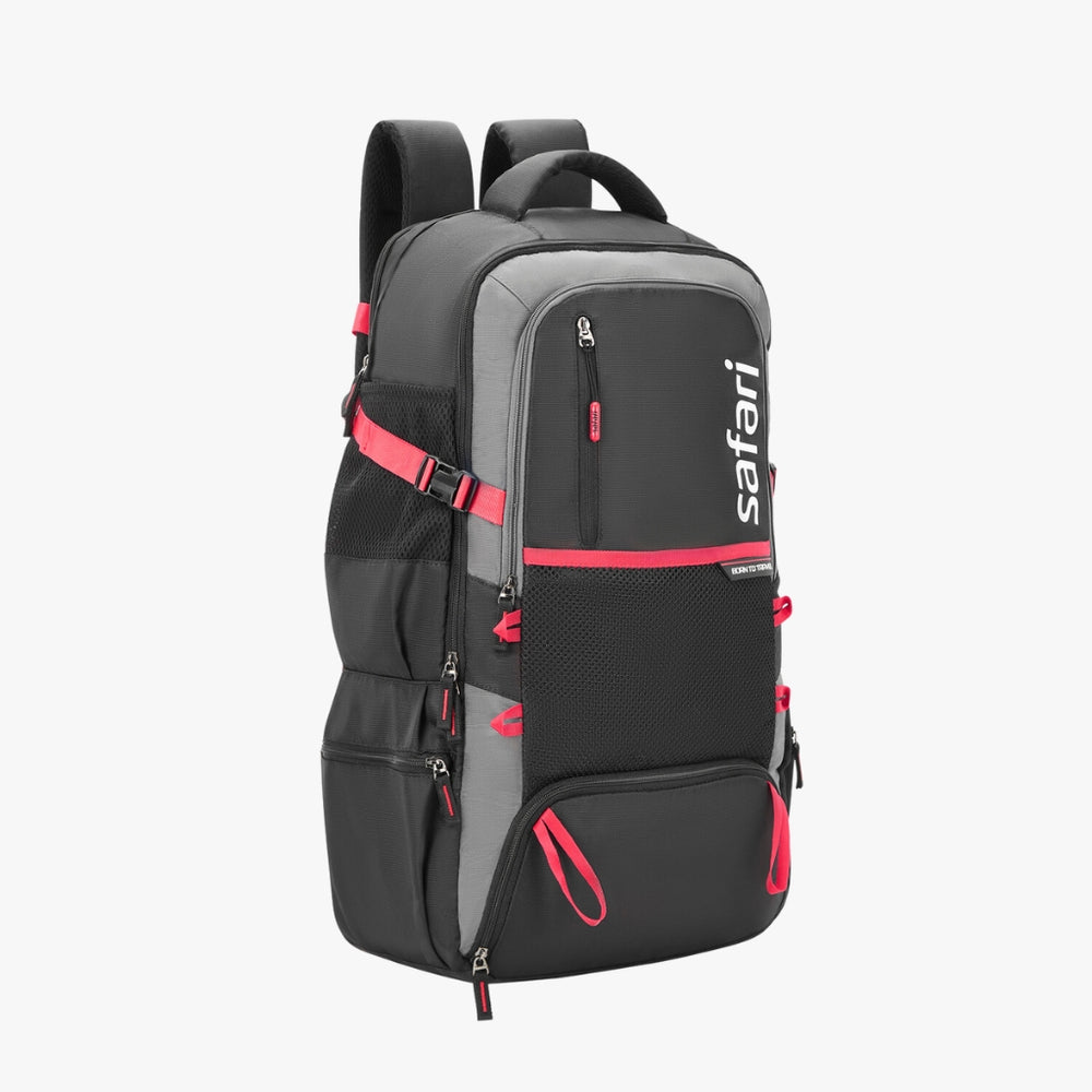 Buy Safari Hunt 60L Overnighter Rucksack Black Online