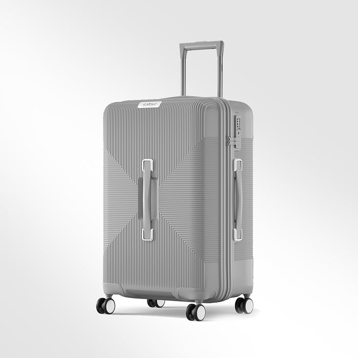 Safari Trunk Trolley Bag with Front Handle, TSA lock and Anti-Theft ...