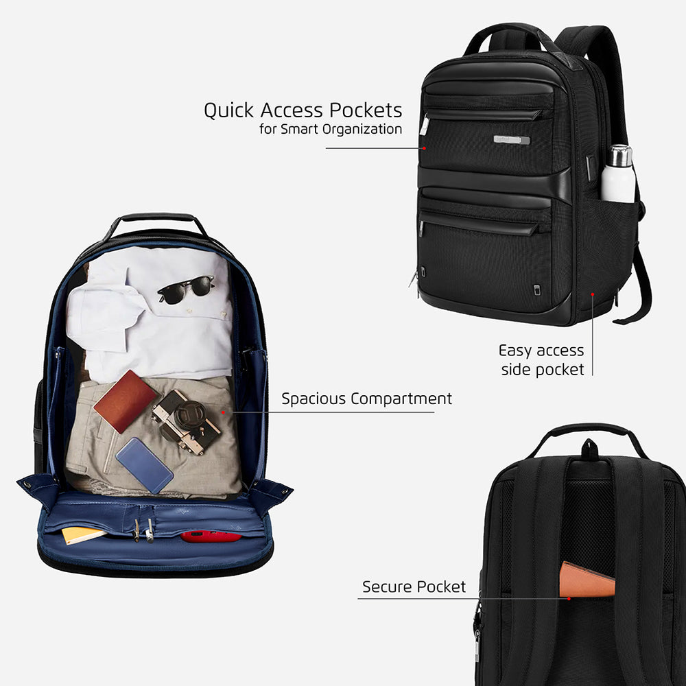 Buy Safari Select Astral 30L Formal Backpack Black Online