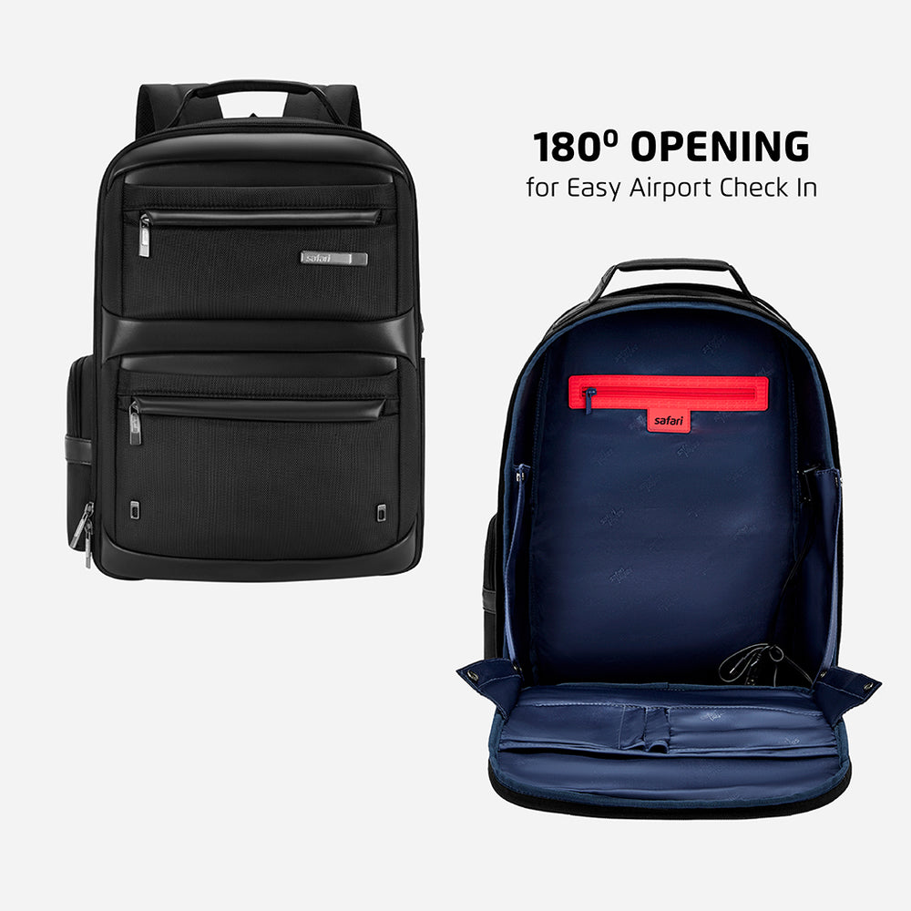 Buy Safari Select Astral 30L Formal Backpack Black Online