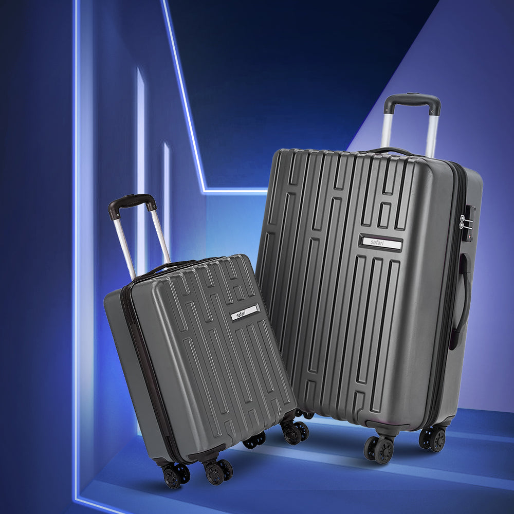 Buy Safari Cargo Max Expandable 55/71/81 cm Gun Metal Trolley Bag