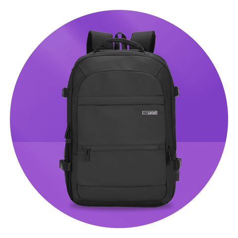 Orbit Hard Luggage with Premium Interior, Wet Pouch, Anti Theft Zipper