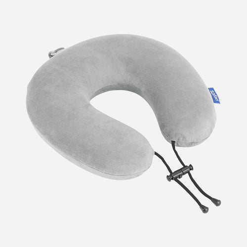 Buy Safari Basic Neck Pillow With Washable Cover Grey