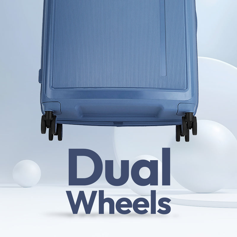 Buy Safari Cooper 55/66/76 cm Blue Trolley Bag Online