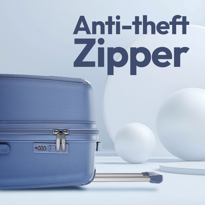 Buy Safari Cooper 55/66/76 cm Blue Trolley Bag Online