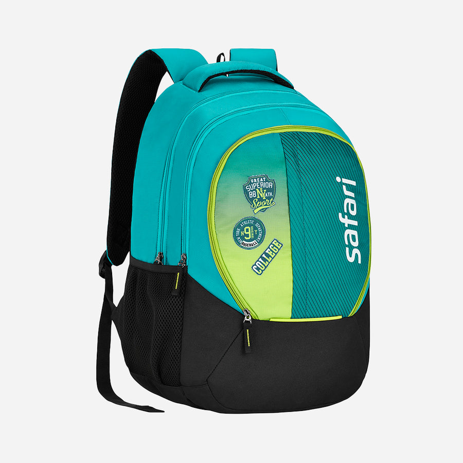 Buy Safari Trio 15 37L School Backpack Teal Online