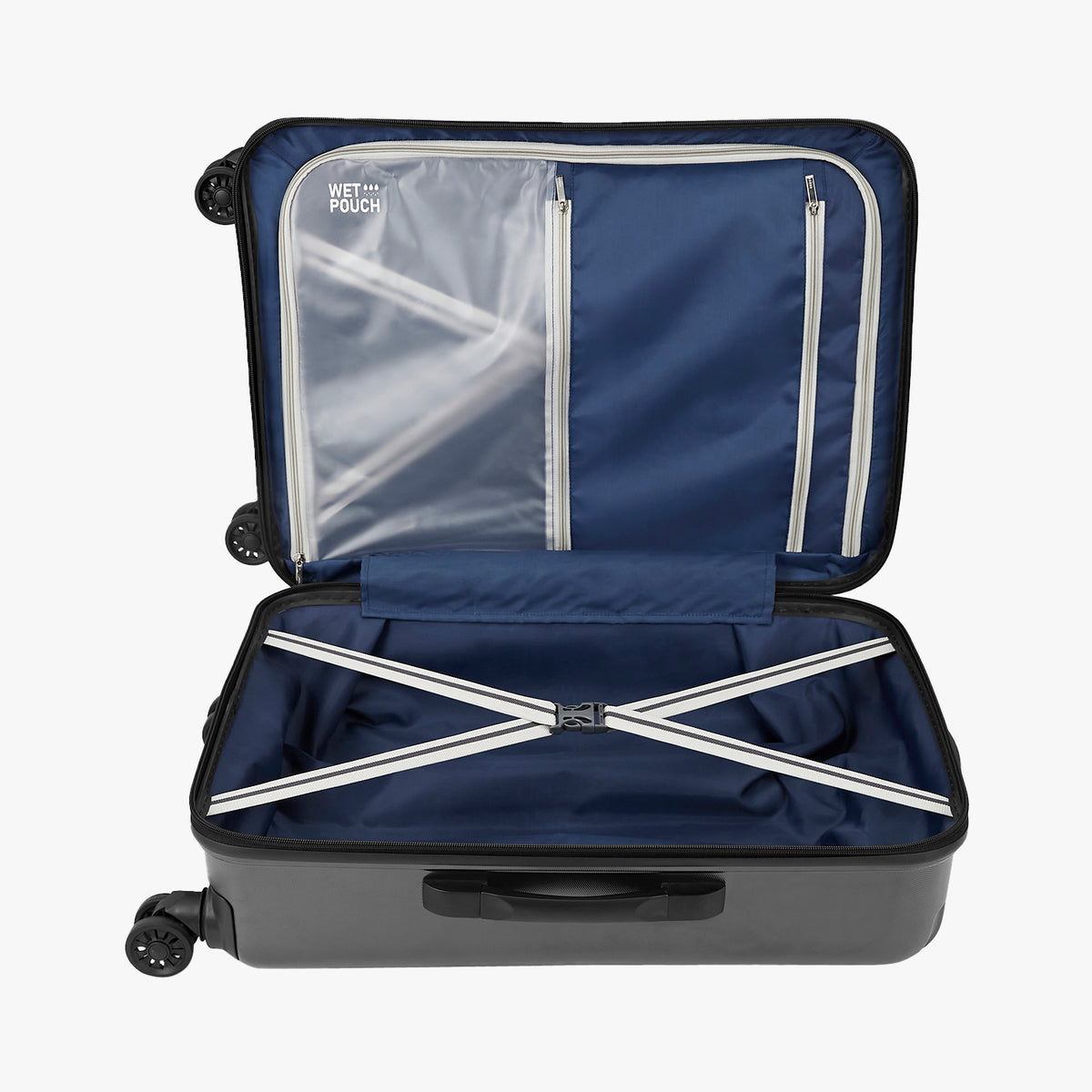 Buy Safari Twister 56/69/79 cm Gun Metal Trolley Bag Online