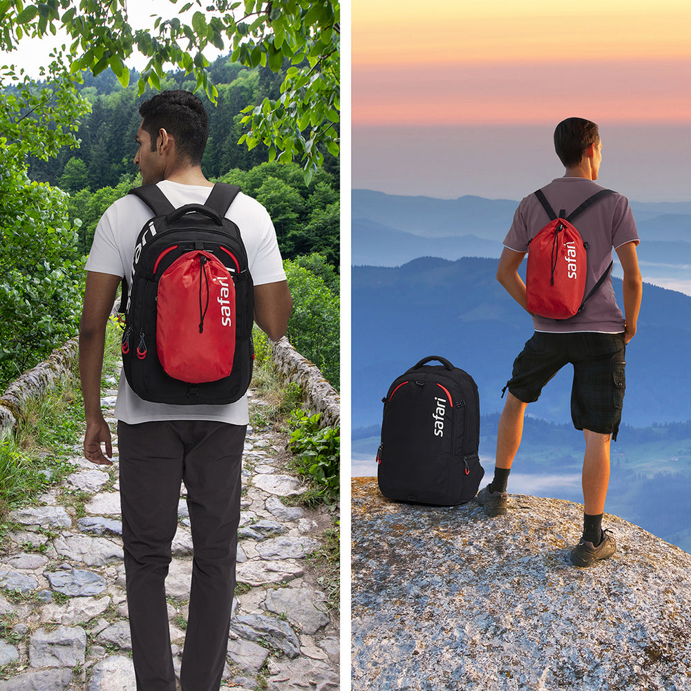 Buy Safari Unite 45L Overnighter Black Backpack Online