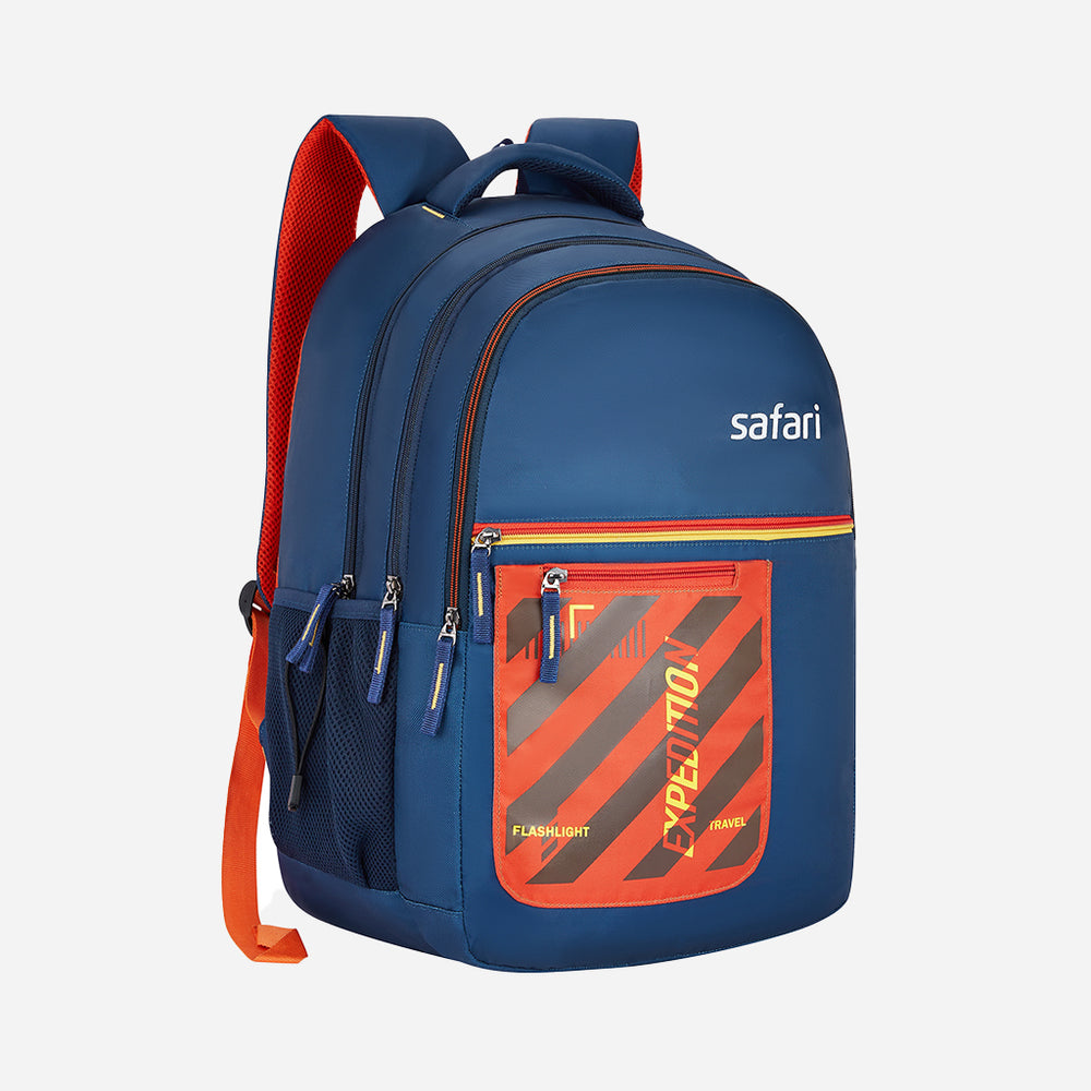 Buy Safari Wing 15 37L School Backpack Blue Online