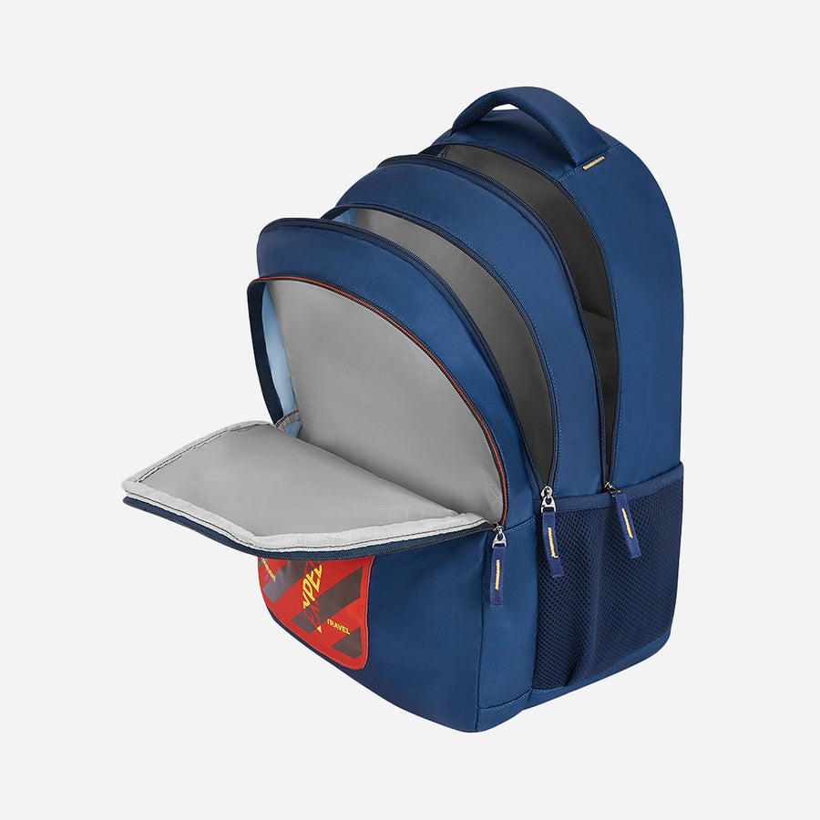 Buy Safari Wing 15 37L School Backpack Blue Online