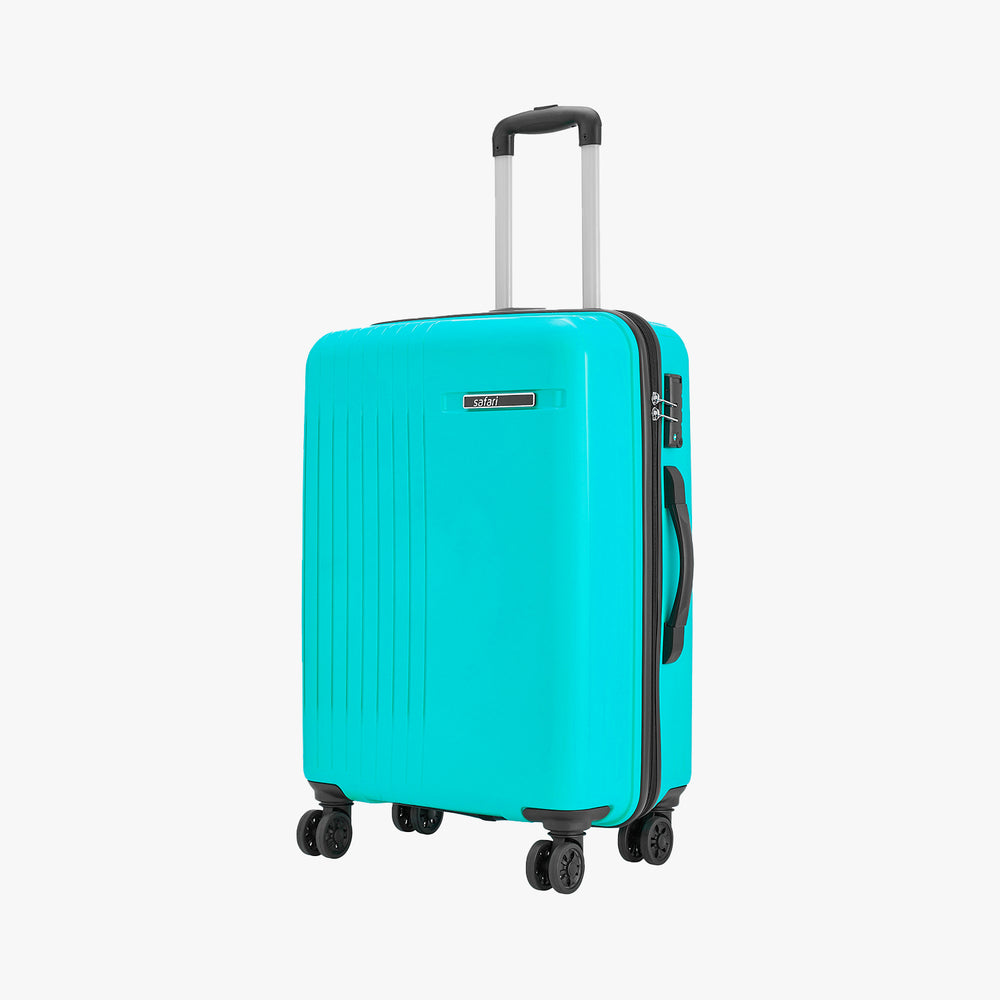 Buy Safari Xylo 69 cm Cyan Trolley Bag with Dual Wheels