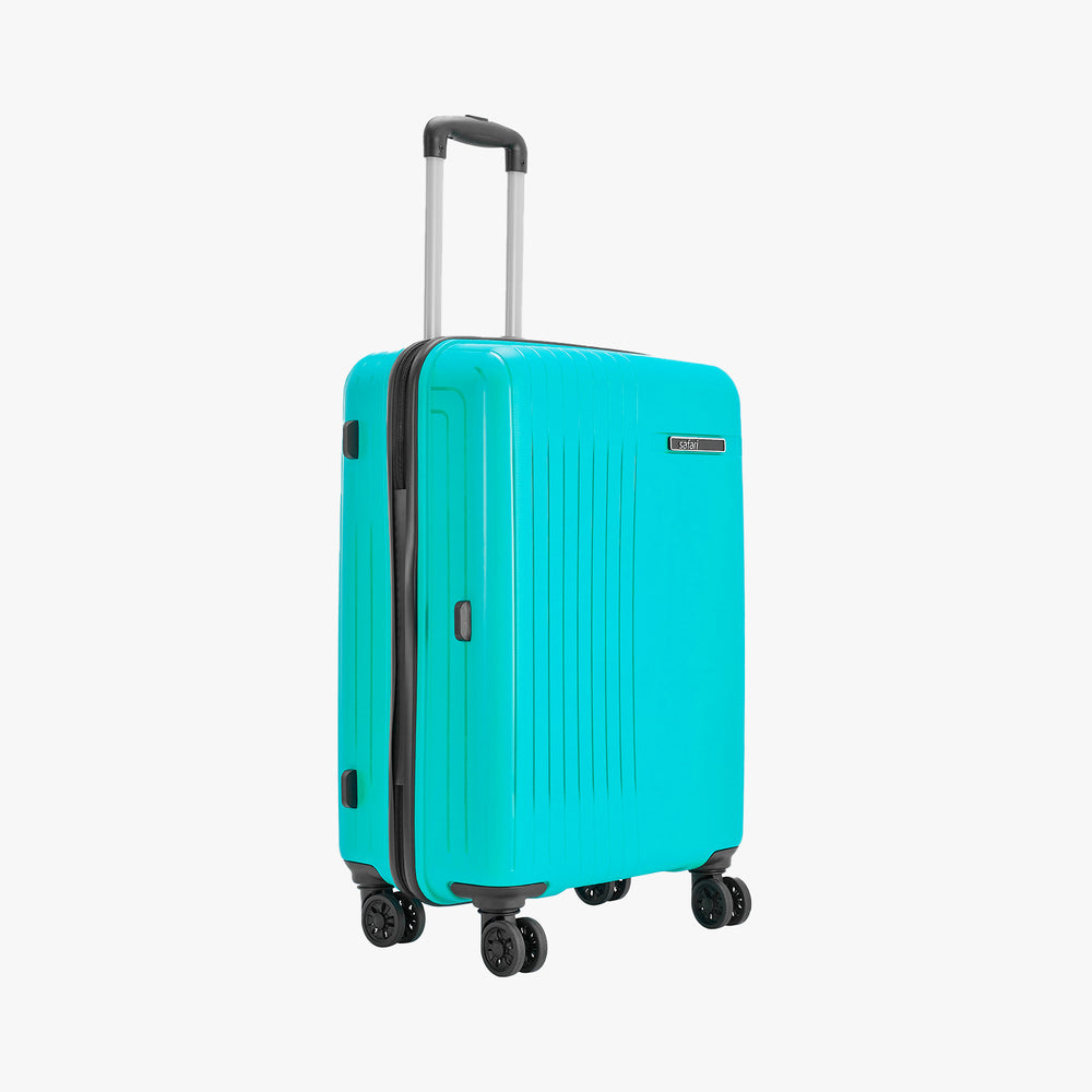 Buy Safari Xylo 69 cm Cyan Trolley Bag with Dual Wheels