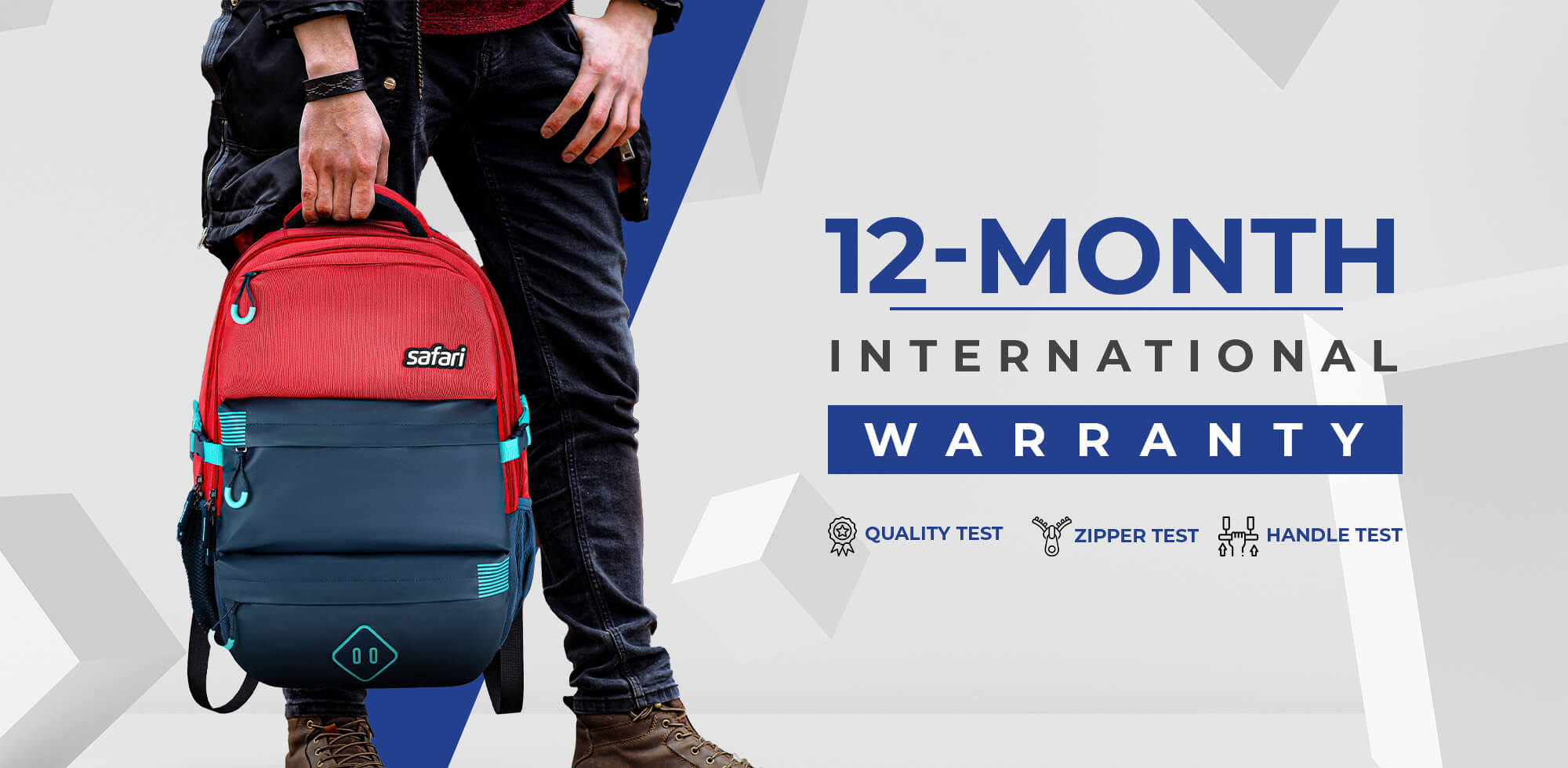 Buy Blue Safari Celsius 67 Rolling Duffle Bag With Wheels