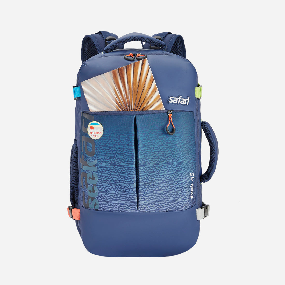 Buy Safari Seek 45L Overnighter Travel Backpack Blue Online