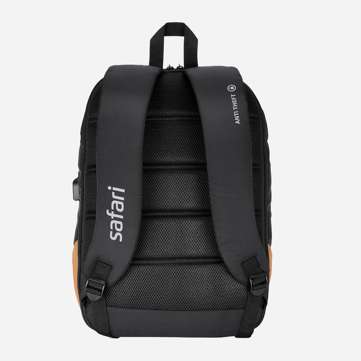 Buy Safari Vault 27L Antitheft Black Backpack Online
